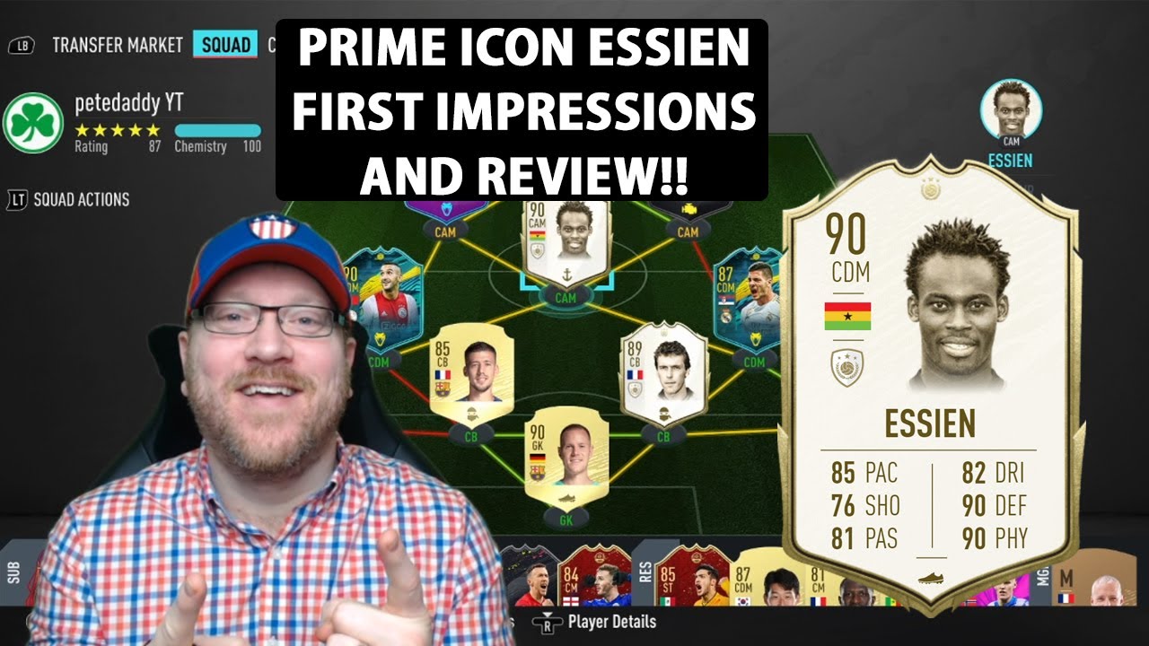 FIFA 20 Prime ICON Michael Essien Review and First Impressions - Is ...