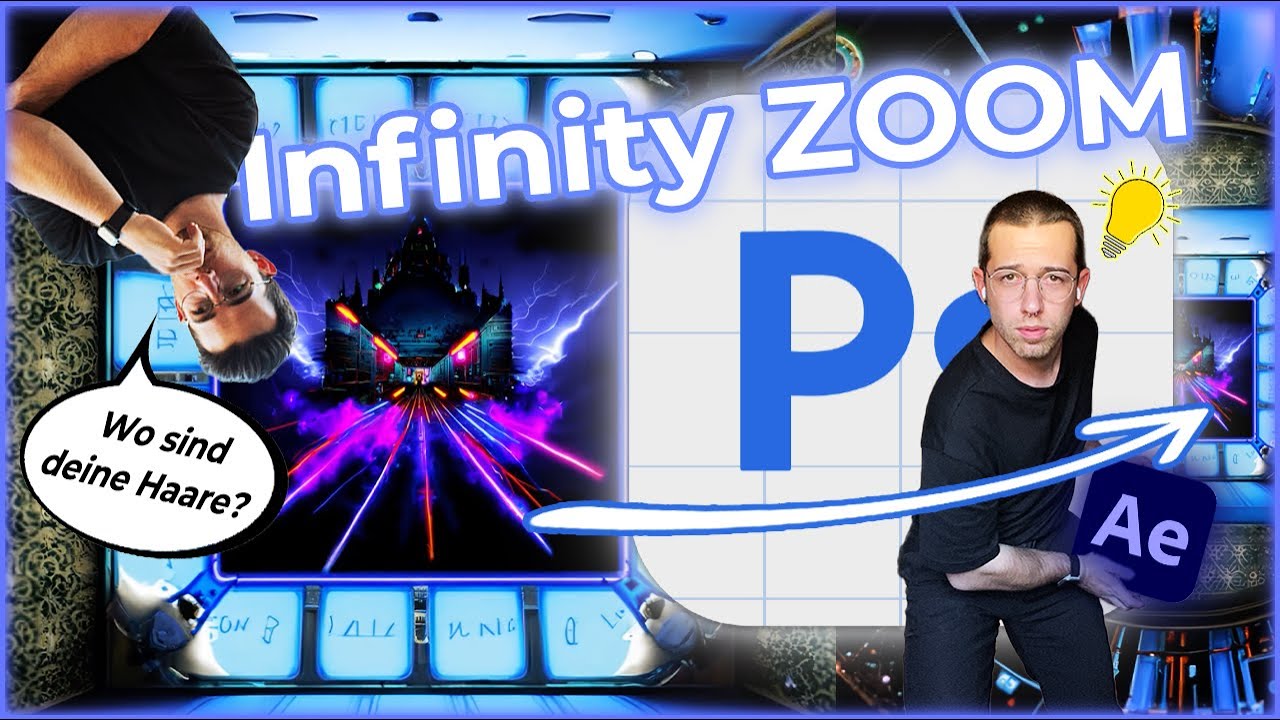 Infinity Zoom - Edit mit Photoshop Beta & AfterEffects - YouTube