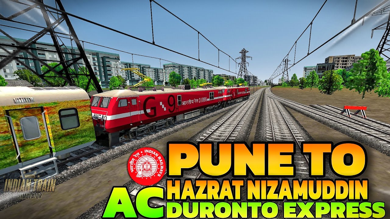 Pune to Nizamuddin AC Duronto Express full train journey#m_d_g - YouTube