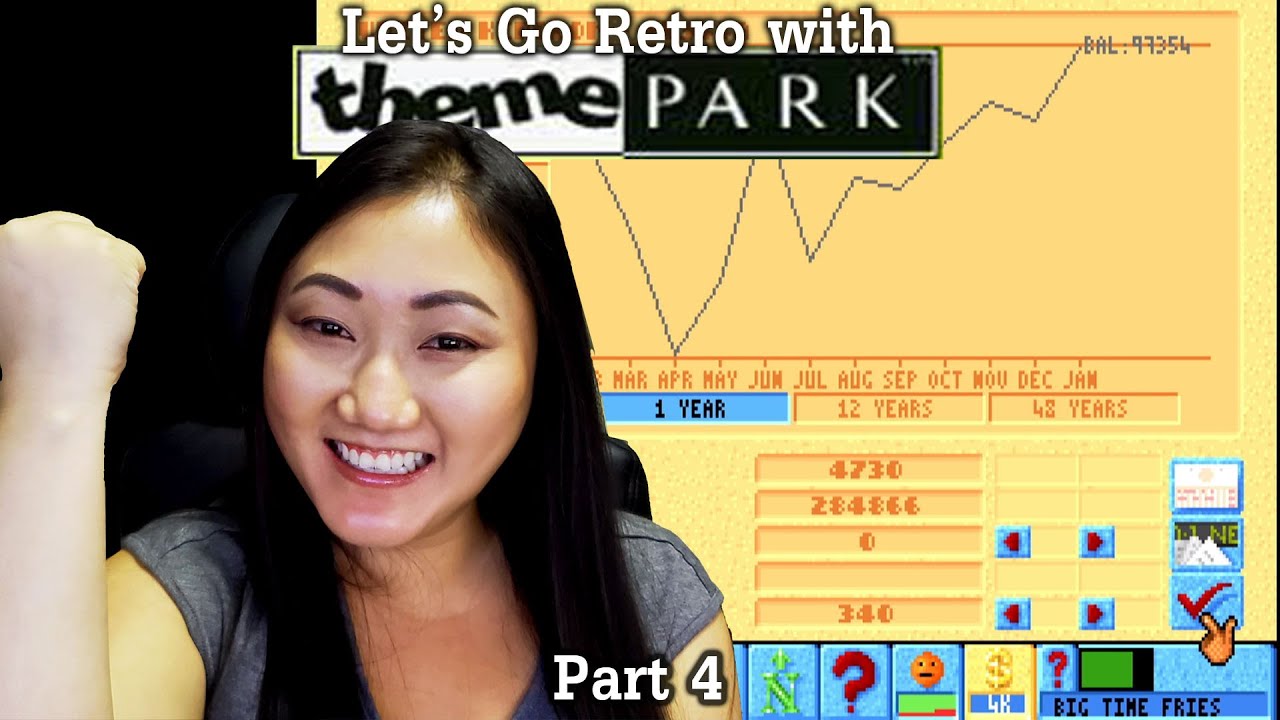 Theme Park is finally in the black! (Let's play Bullfrog's Theme Park ...