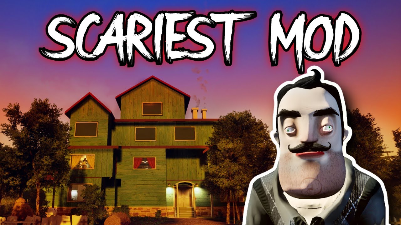 I Played the Scariest Hello Neighbor Mod... (New Memories) - YouTube