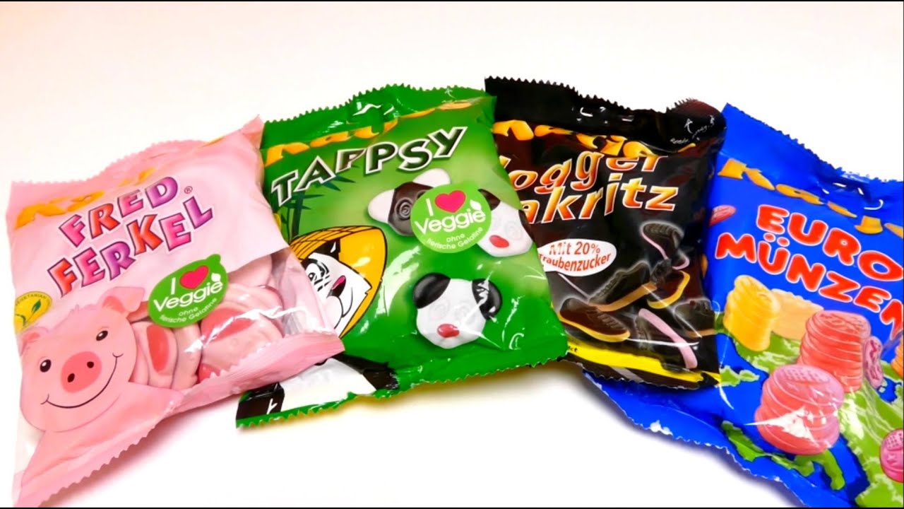 Katjes Sweets Collection - Fred Ferkel, Tappsy, Jogger Lakritz & Euro ...