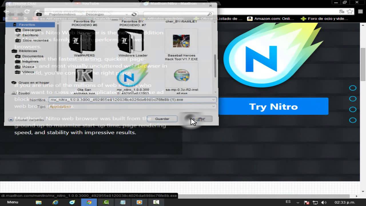 Como Descargar El Navegador Más Rápido De Internet MxNitro - YouTube