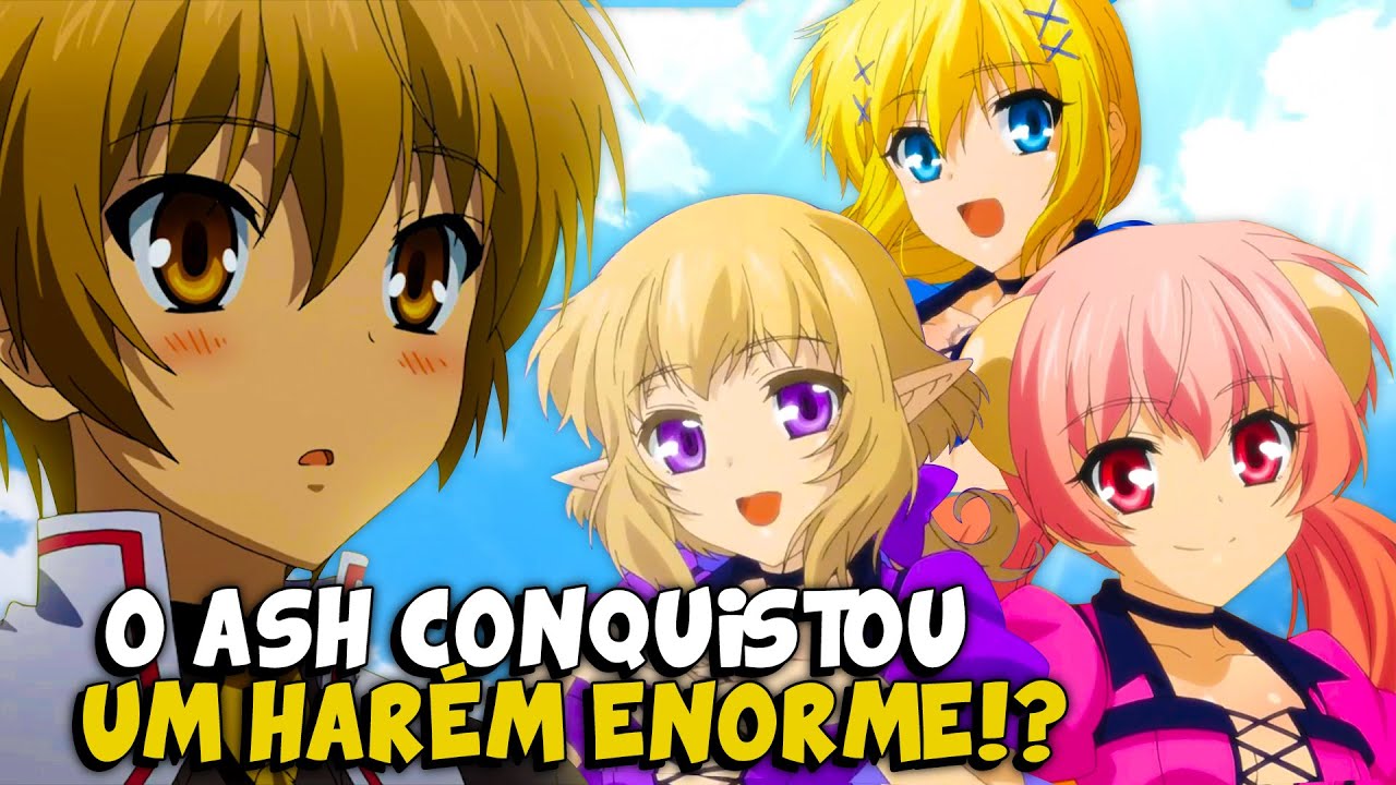 O HARÉM DE ASH BLAKE EM SEIKOKU NO DRAGONAR! - YouTube
