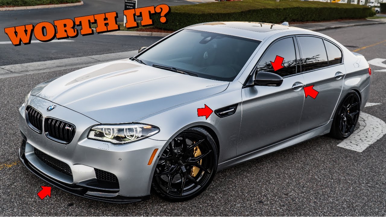 "Ruining" My 1/50 BMW F10 M5 With Questionable Mods - YouTube