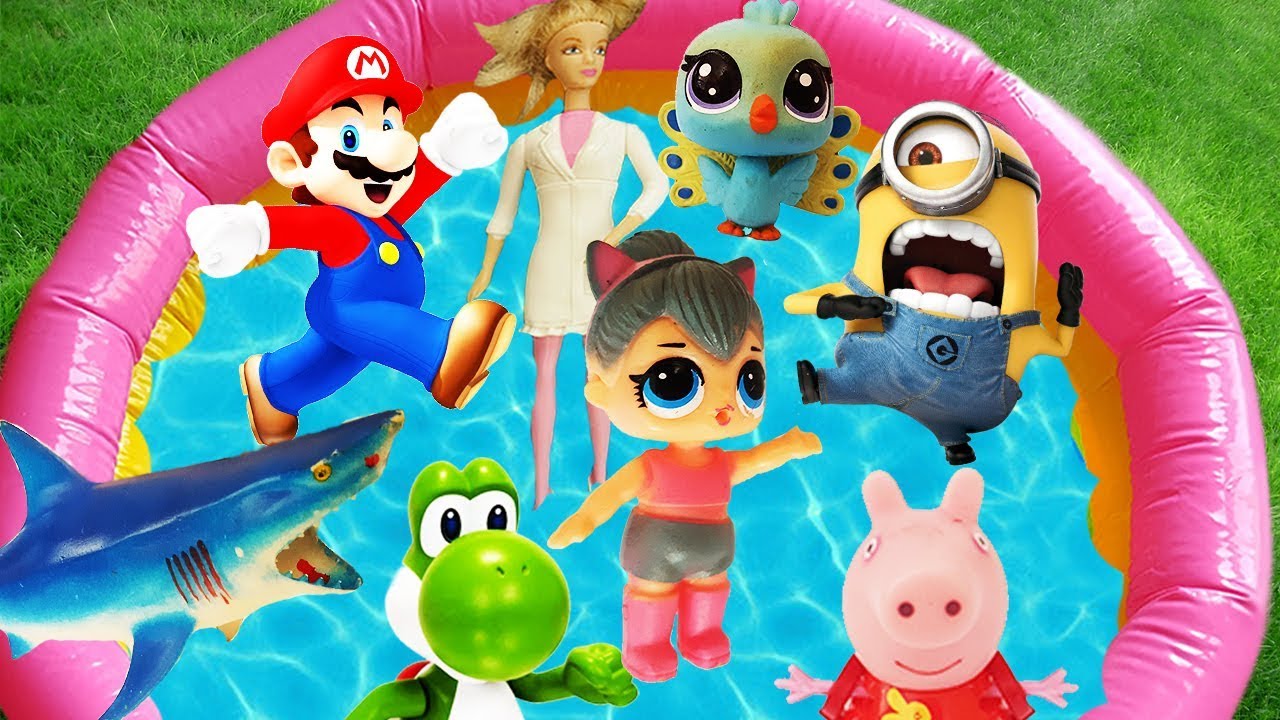 Learn Colors|Numbers With LOL Surprise, Peppa Pig, Super Mario, Minions ...