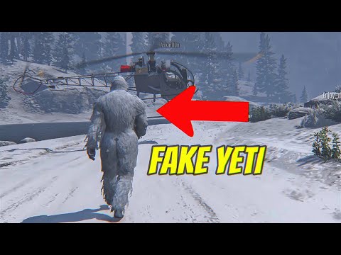 Trollin Gta Online Players As FAKE YETI Using A Mod Menu - YouTube