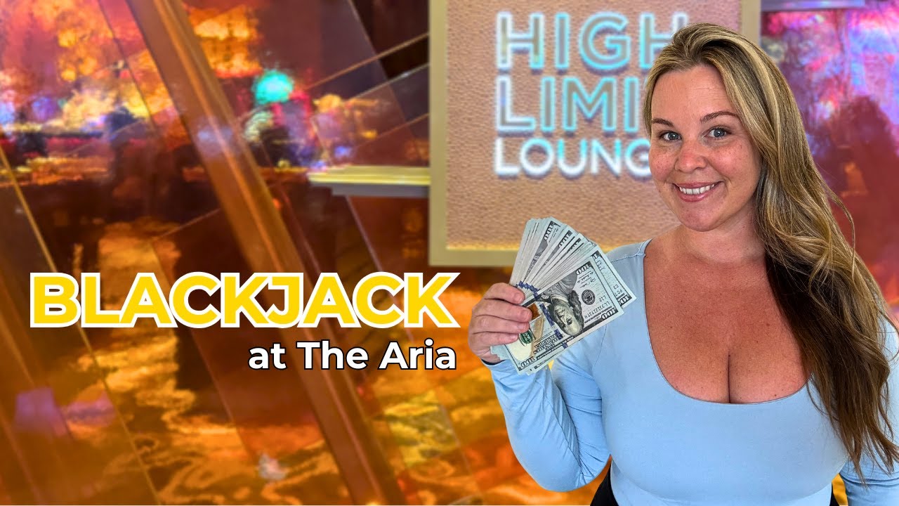 I NEVER EXPECTED THIS | High Limit Blackjack at Aria - YouTube