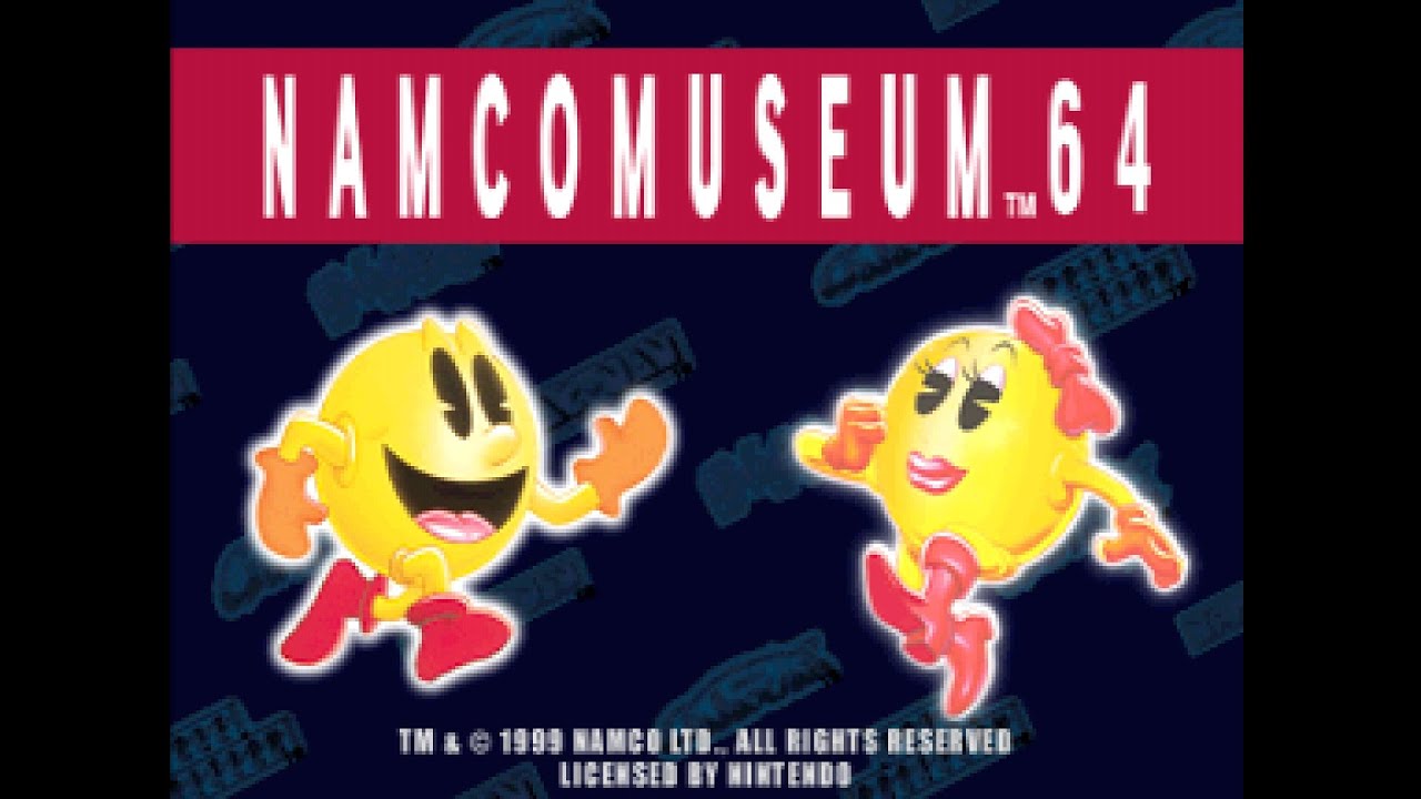 Namco Museum 64 - Nintendo 64 - 1999 [Eye Catch] - YouTube