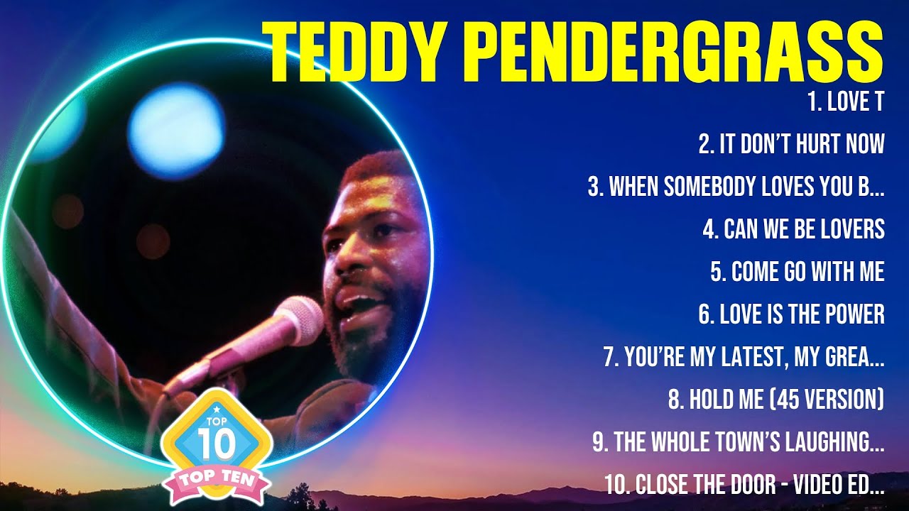 Teddy Pendergrass Greatest Hits Full Album ️ Top Songs Full Album ️ Top ...