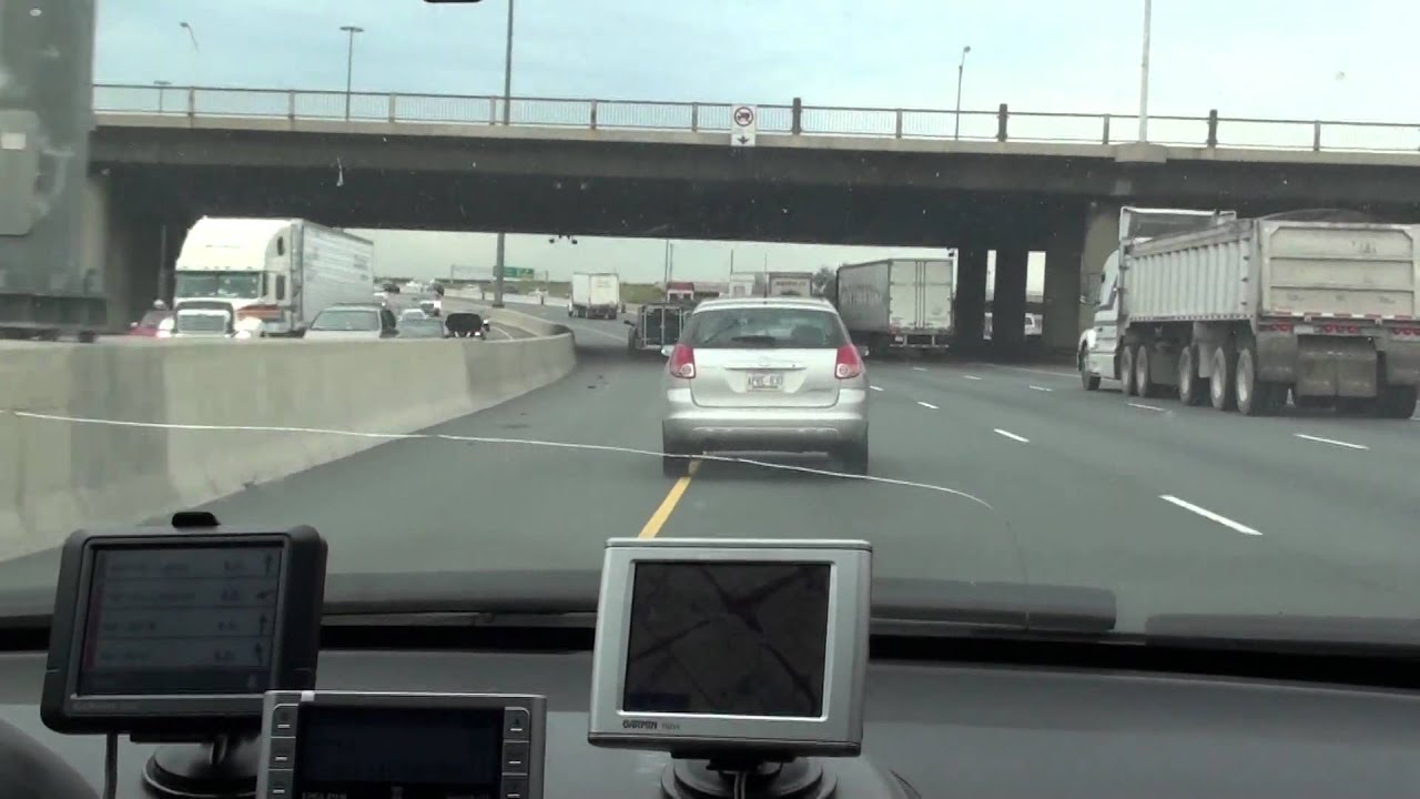 Driving on 401 in HD - YouTube