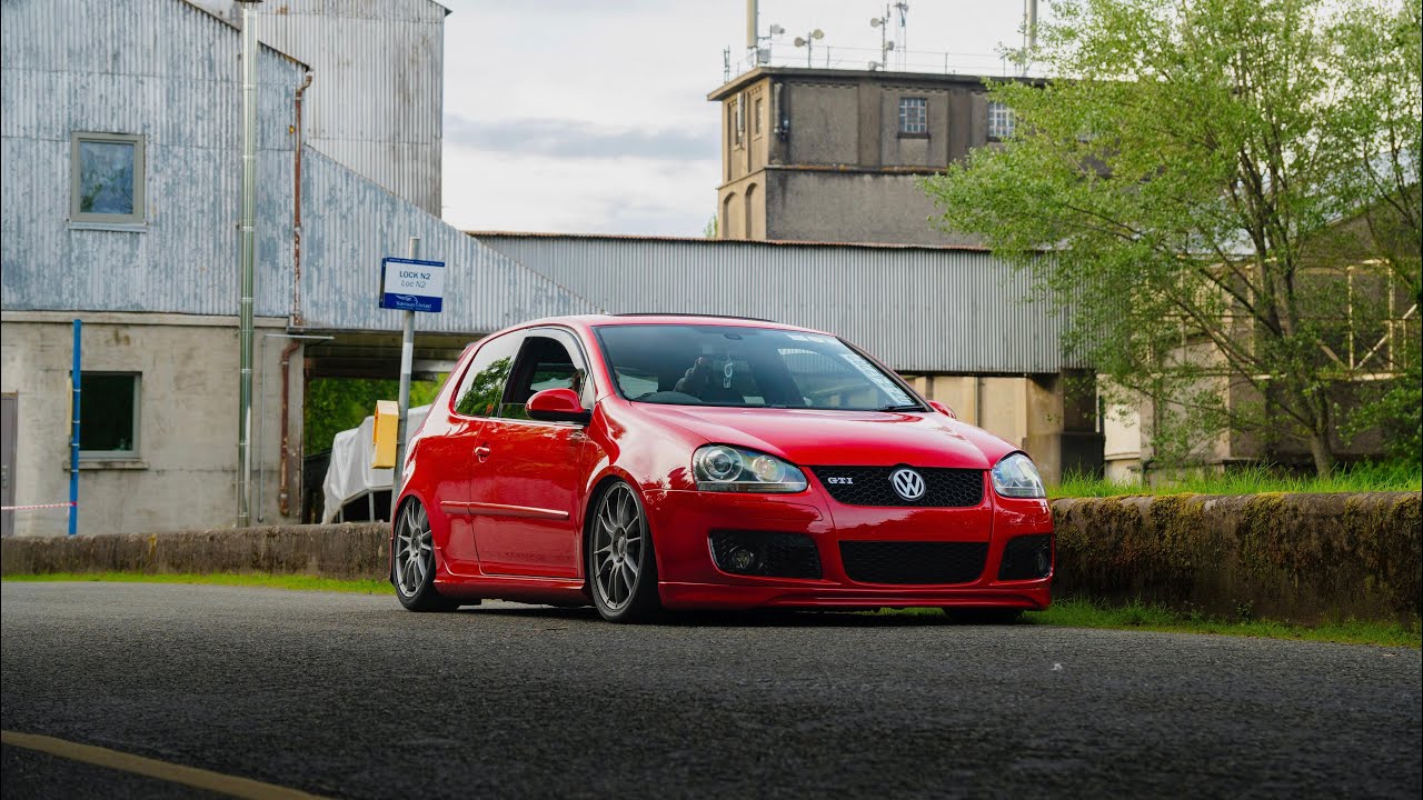 Mk5 GTI Build in 7 minutes!! Air-ride!! - YouTube