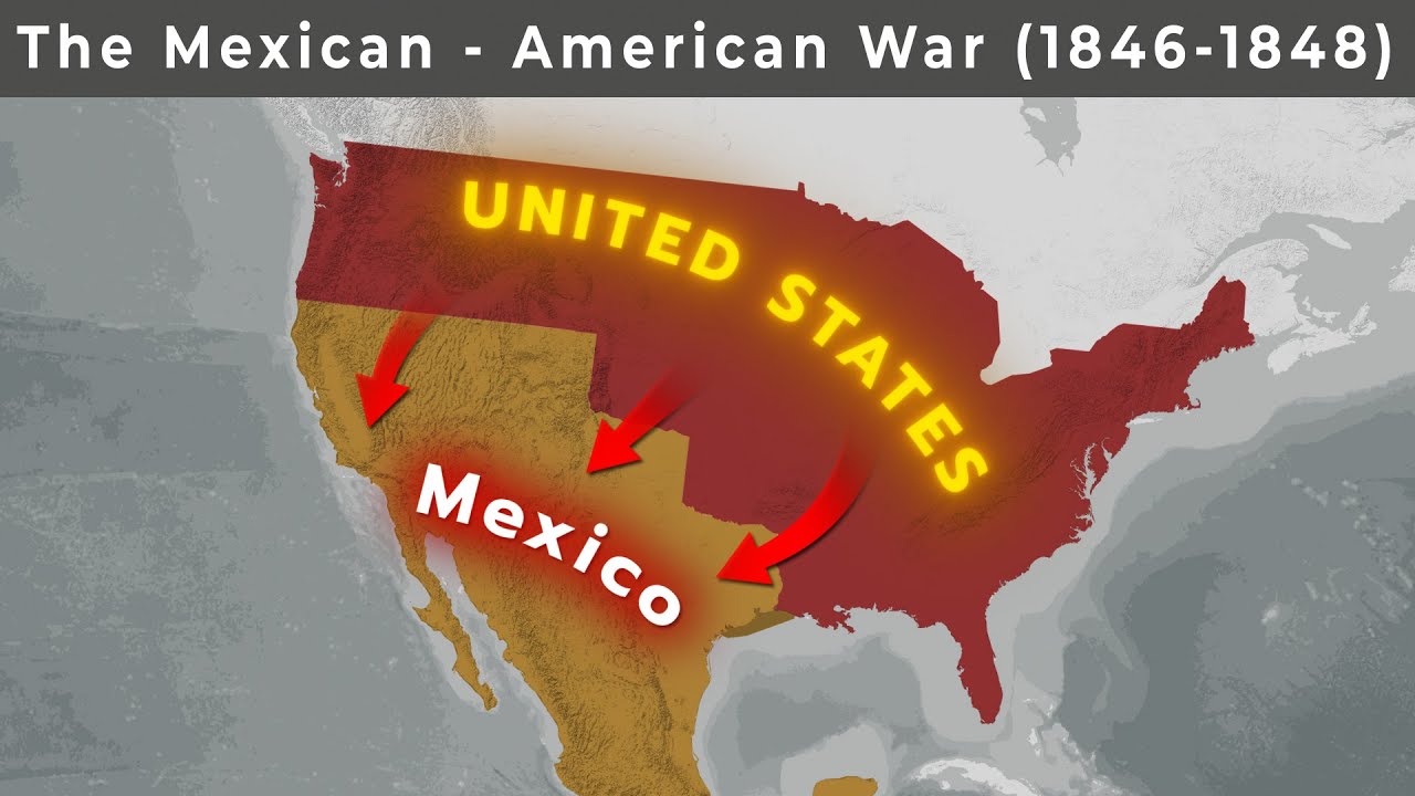 How Texas Caused The Mexican-American War (1846-1848) ⚔️ DOCUMENTARY ...