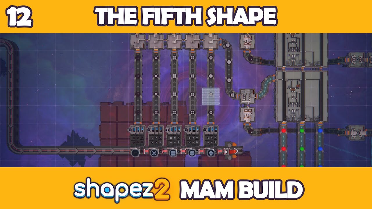 Pins are the Fifth Shape - Shapez 2 MAM Build EP12 - YouTube