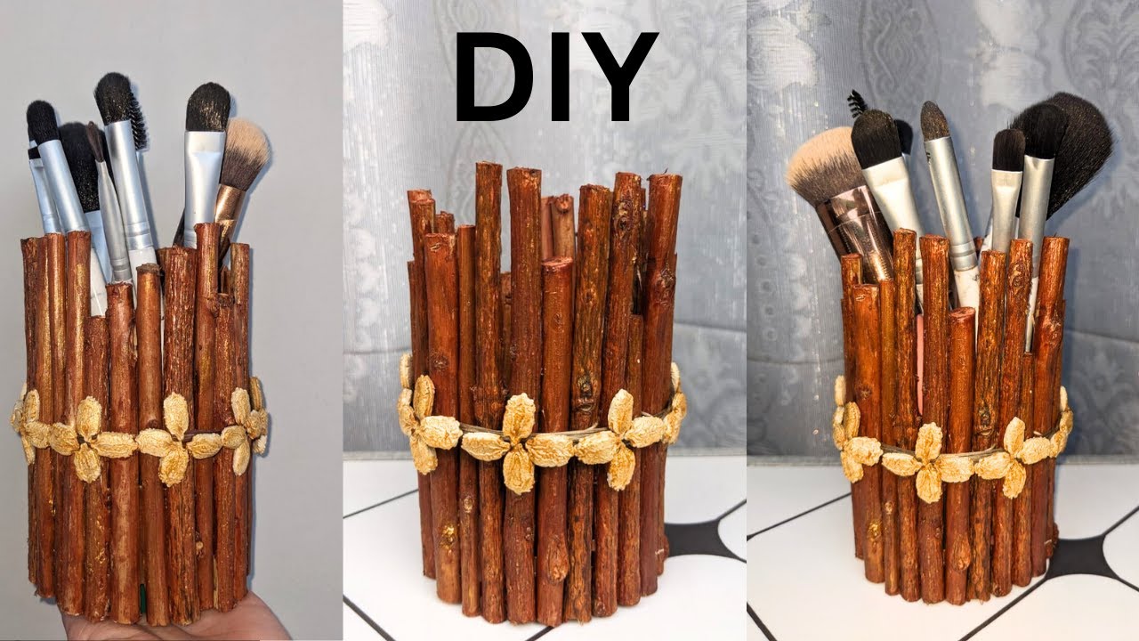 DIY branches decore / Best out of waste / paper craft / Diy holder ...
