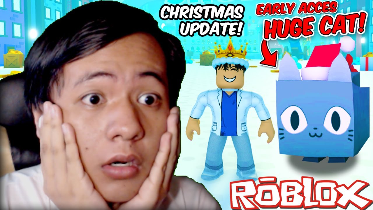 HUGE SANTA CAT *CHRISTMAS UPDATE EARLY ACCESS* - Pet Simulator X ...
