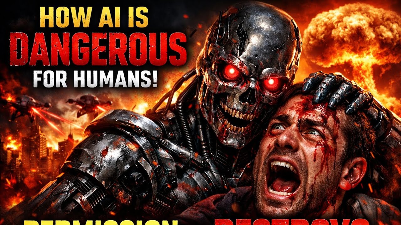 How AI destroy human . how ai is dengerous. #facts #ai #trending - YouTube
