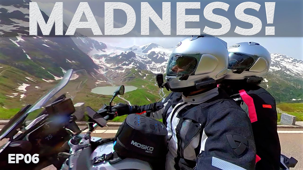 Motorcycle Madness in the Swiss Alps! Conquering Iconic Alpine Passes ...