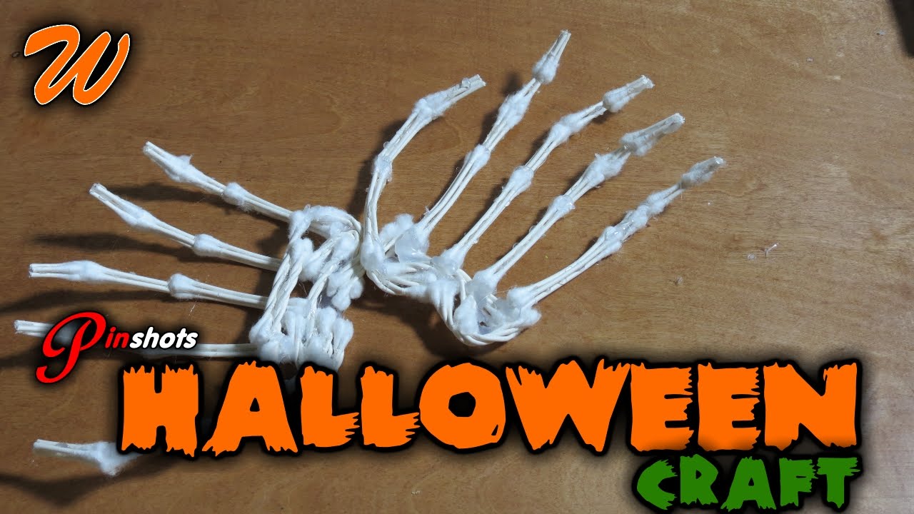 Make DIY Skeleton Hands - YouTube