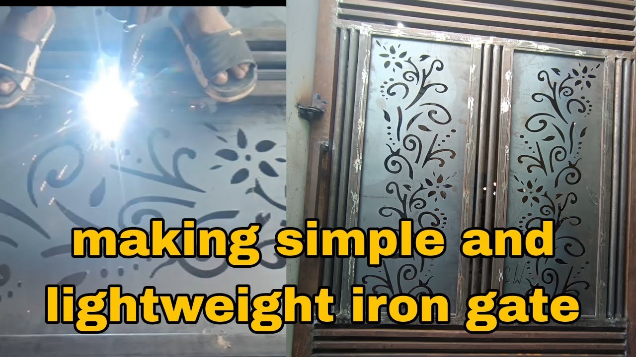 DIY Sliding Gate | Step-by-Step Guide for Home Installation WELDING ...