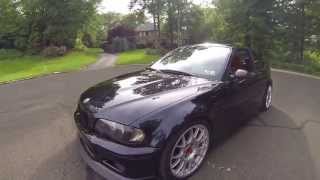 E46 M3 walk around / Carbon Black / Imola Red / Vorsteiner CSL / BBS / Brembo