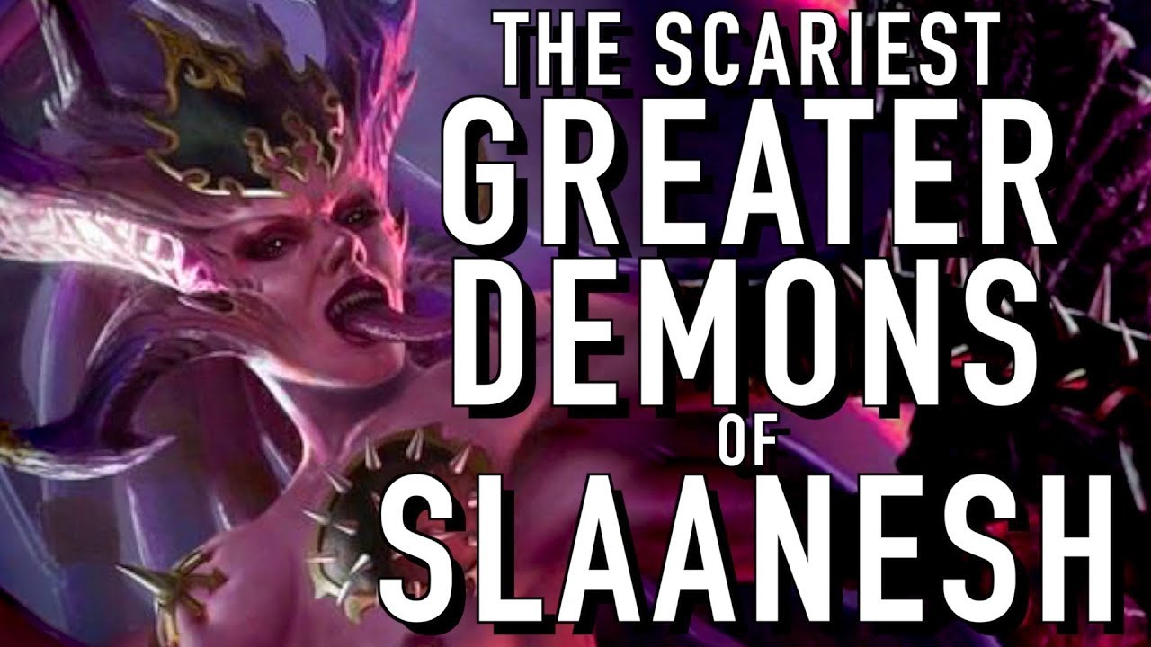 40 Facts and Lore on Greater Demons of Slaanesh Warhammer 40K Keeper of ...