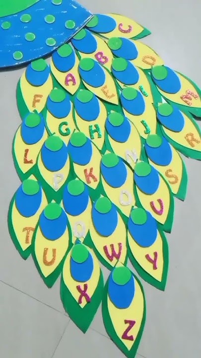 Peacock Alphabet TLM part,2 - YouTube