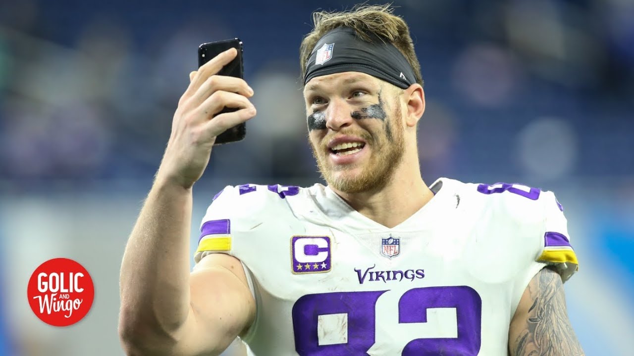 Kyle Rudolph talks Kirk Cousins’ chugging abilities, being a veteran in ...