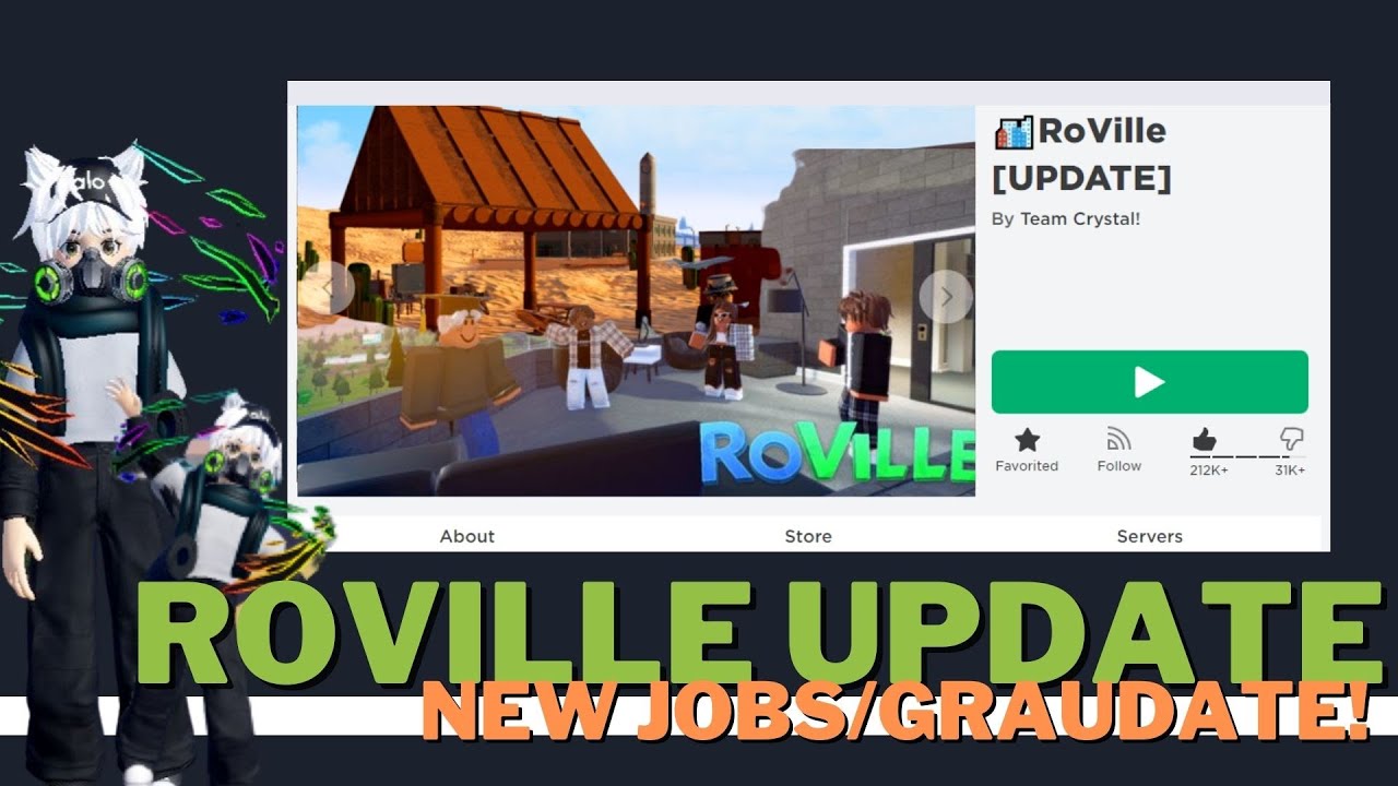 NEW ROVILLE UPDATES! | I BECAME AN ARCHAELOGIST AND GET A TREASURE ...