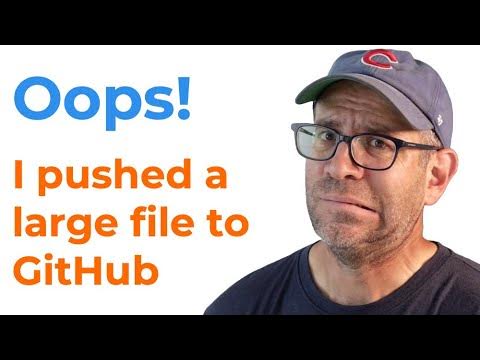 Using the BFG Repo-Cleaner to delete files from your GitHub history (CC295) - YouTube