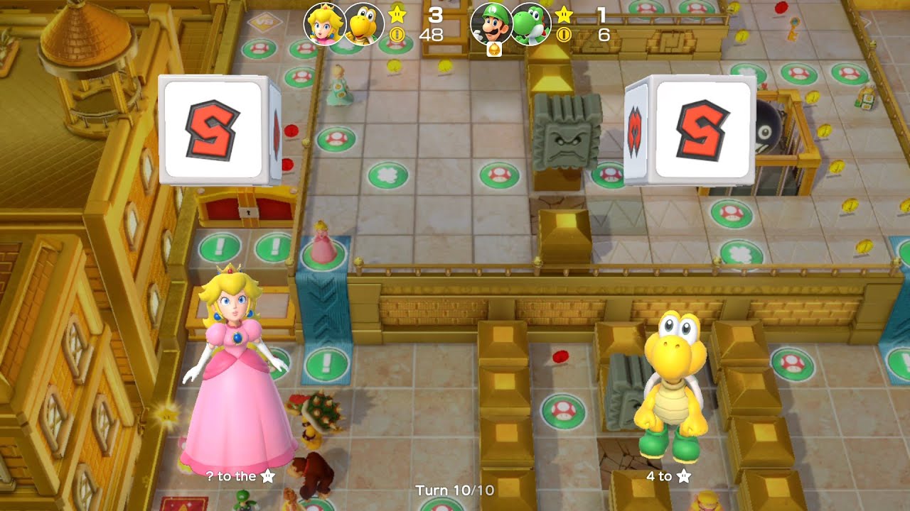 Super Mario Party Partner Party Tantalizing Tower Toys Peach Koopa ...