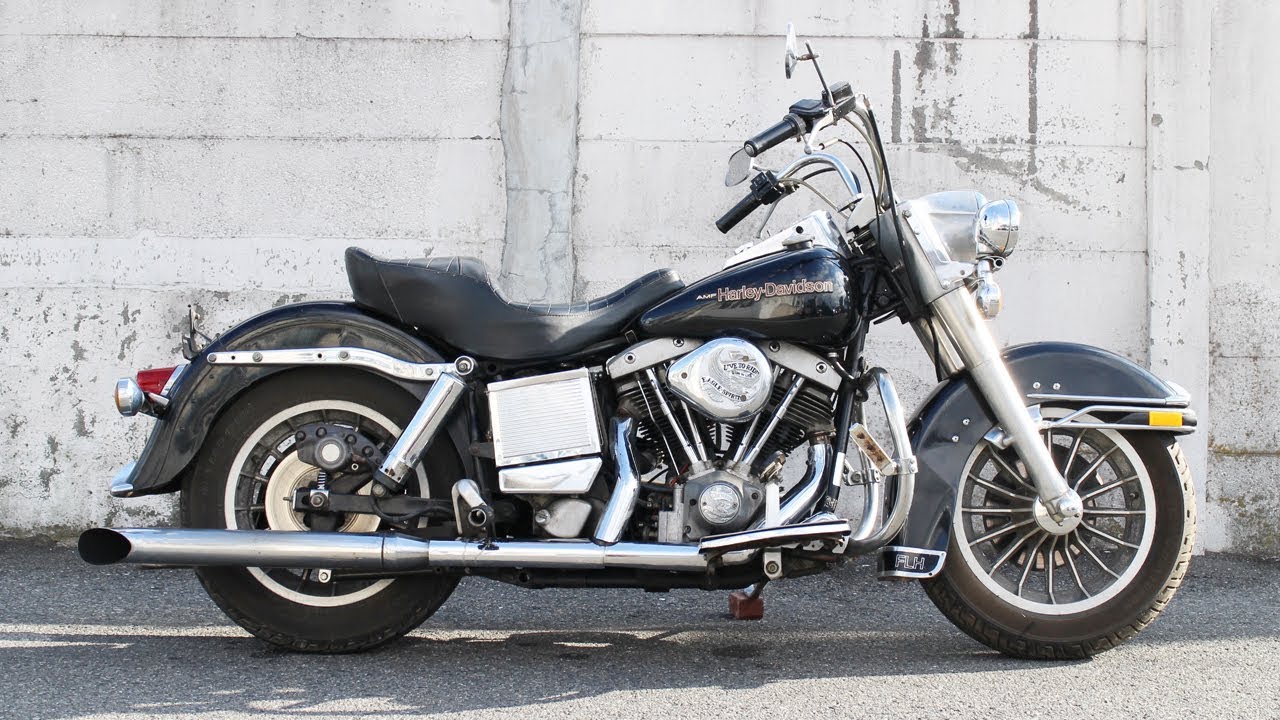 1978 FLH HARLEY DAVIDSON SHOVELHEAD - YouTube