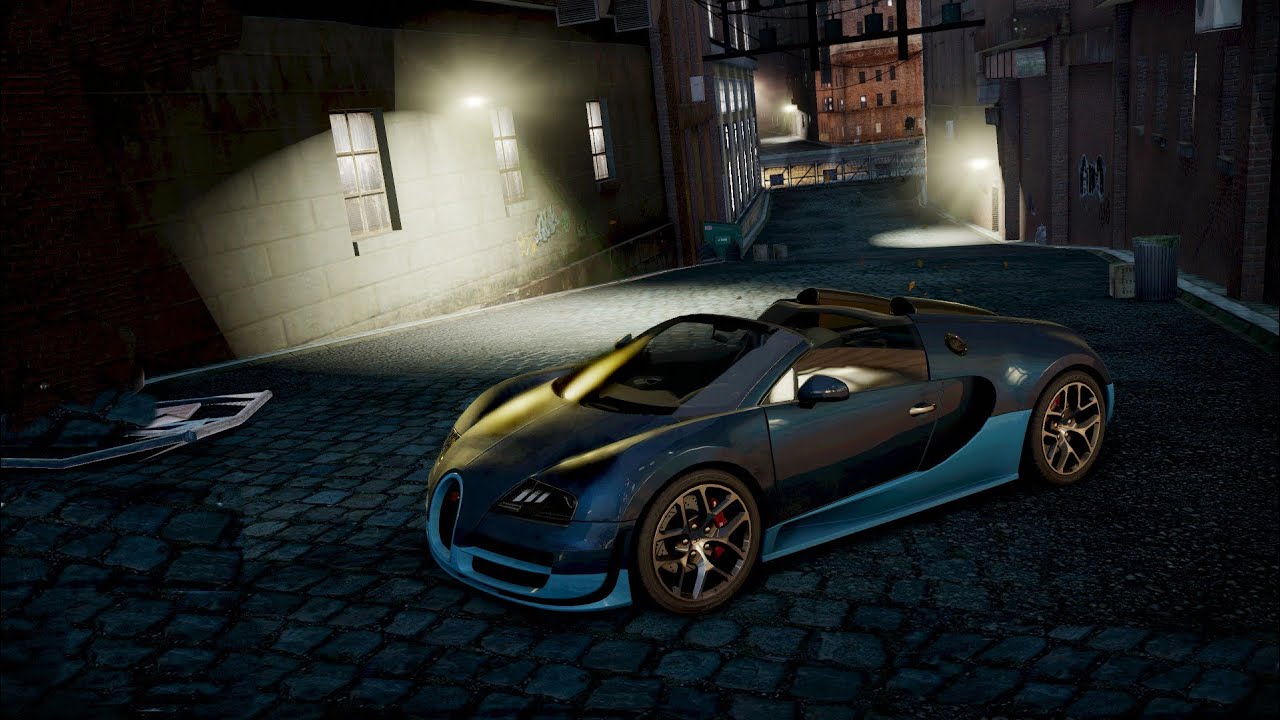 ugrading the lighning fast bugatti veyron vitese in nfs mw 2012 - YouTube