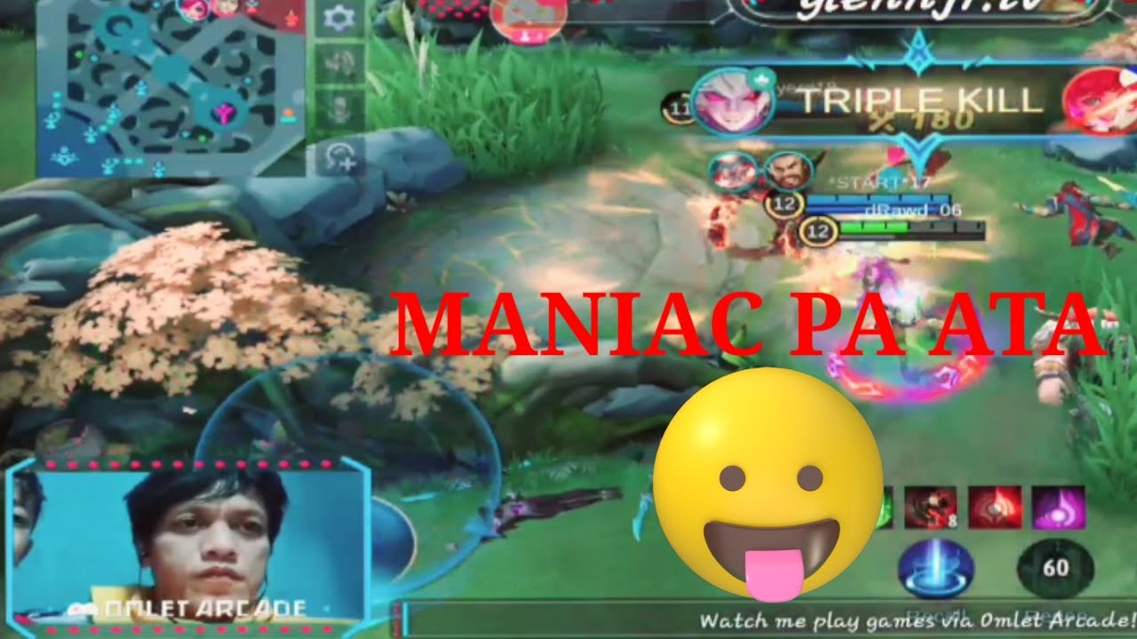 MANIAC PA ATA HAHA!!MLBB! DYRROTH GOD! @glennjr. TV - YouTube