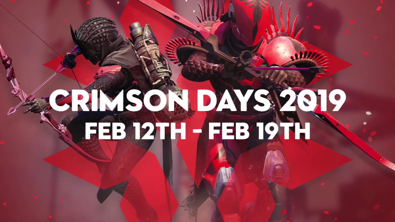 Destiny 2: Crimson Days 2019 Content Update | No More Titan Skating ...