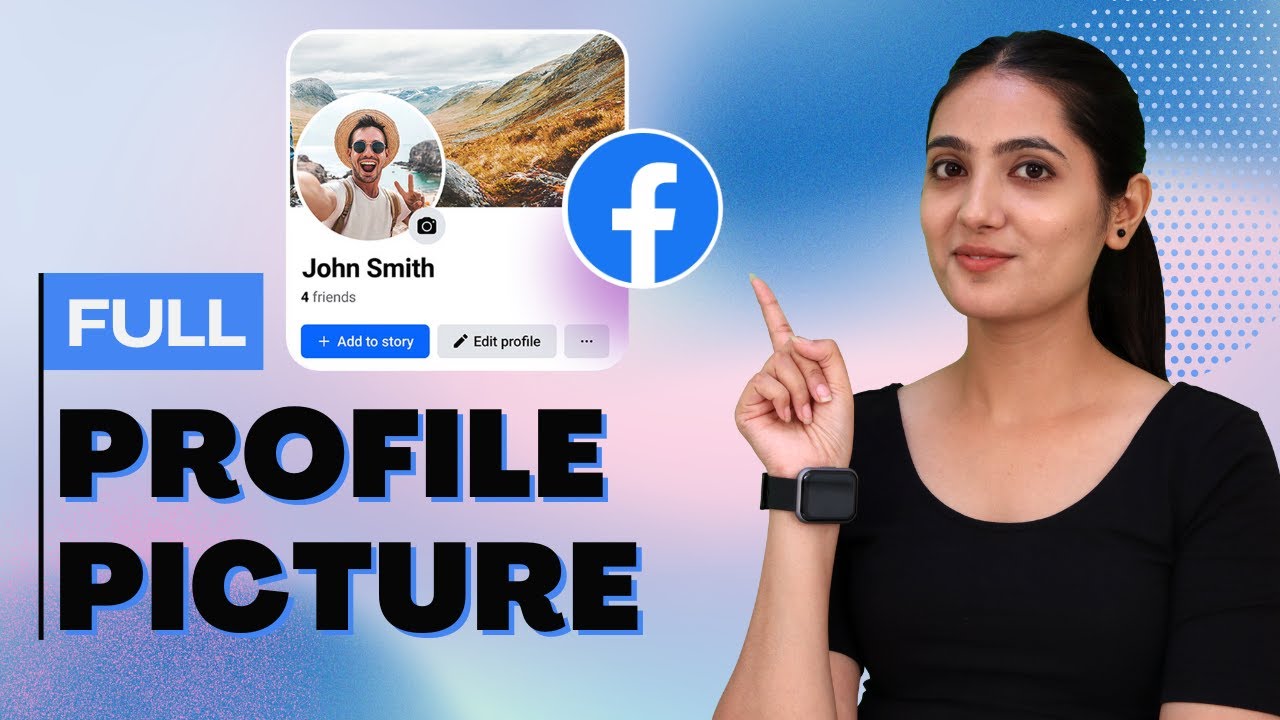 How To Set Full Profile Picture On Facebook | Facebook Par Full Profile ...