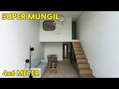 Cuma 4x6 Meter? Rumah Mungil Ini Bikin Tetangga Iri