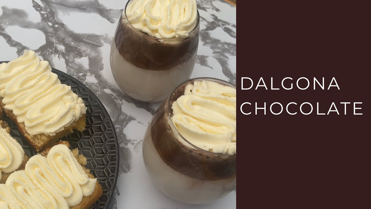 Dalgona chocolate - YouTube