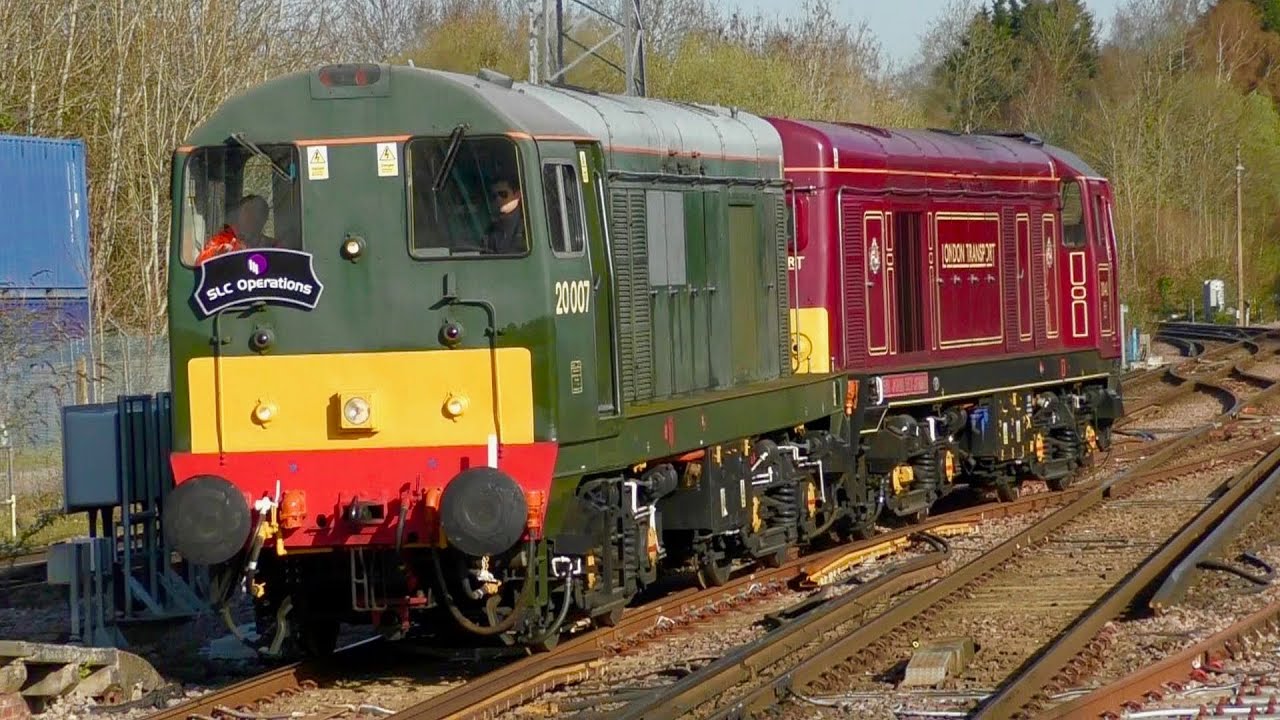 SLC Operations Class 20s - 20007 + 20142 On Driver Training Runs At ...