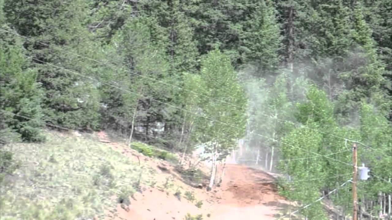 Dynamite Explosion to Make Way For Water Line From New Well to Storage ...