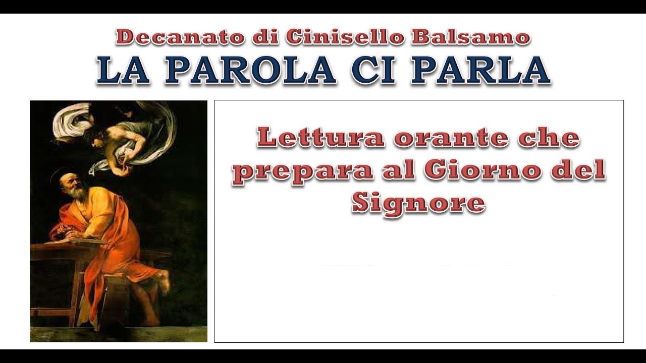 "La Parola c parla" - Secondo incontro - 8 novembre 2017 - YouTube