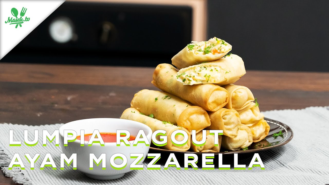 NGILER BANGET!! LUMERAN KEJUNYA BIKIN NAGIH | Lumpia Ragout Ayam ...