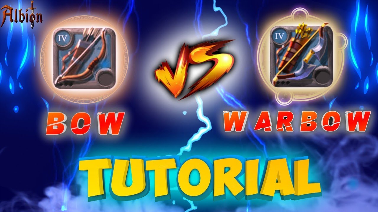 Albion Online Bow vs Warbow Best Fight And Tutorial. - YouTube