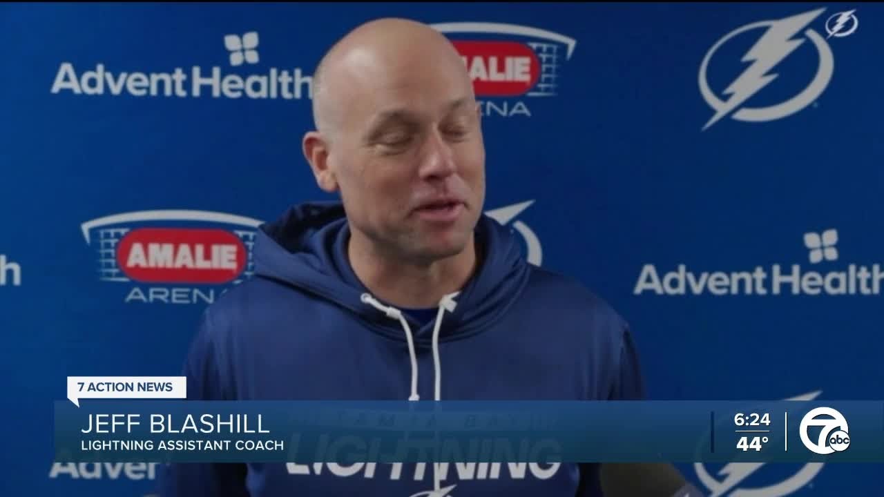 Jeff Blashill admits facing Red Wings will be emotional for him - YouTube