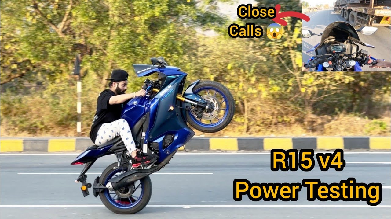 R15 v4 Power Testing 😍 Good Or Bad ? Yamaha - YouTube