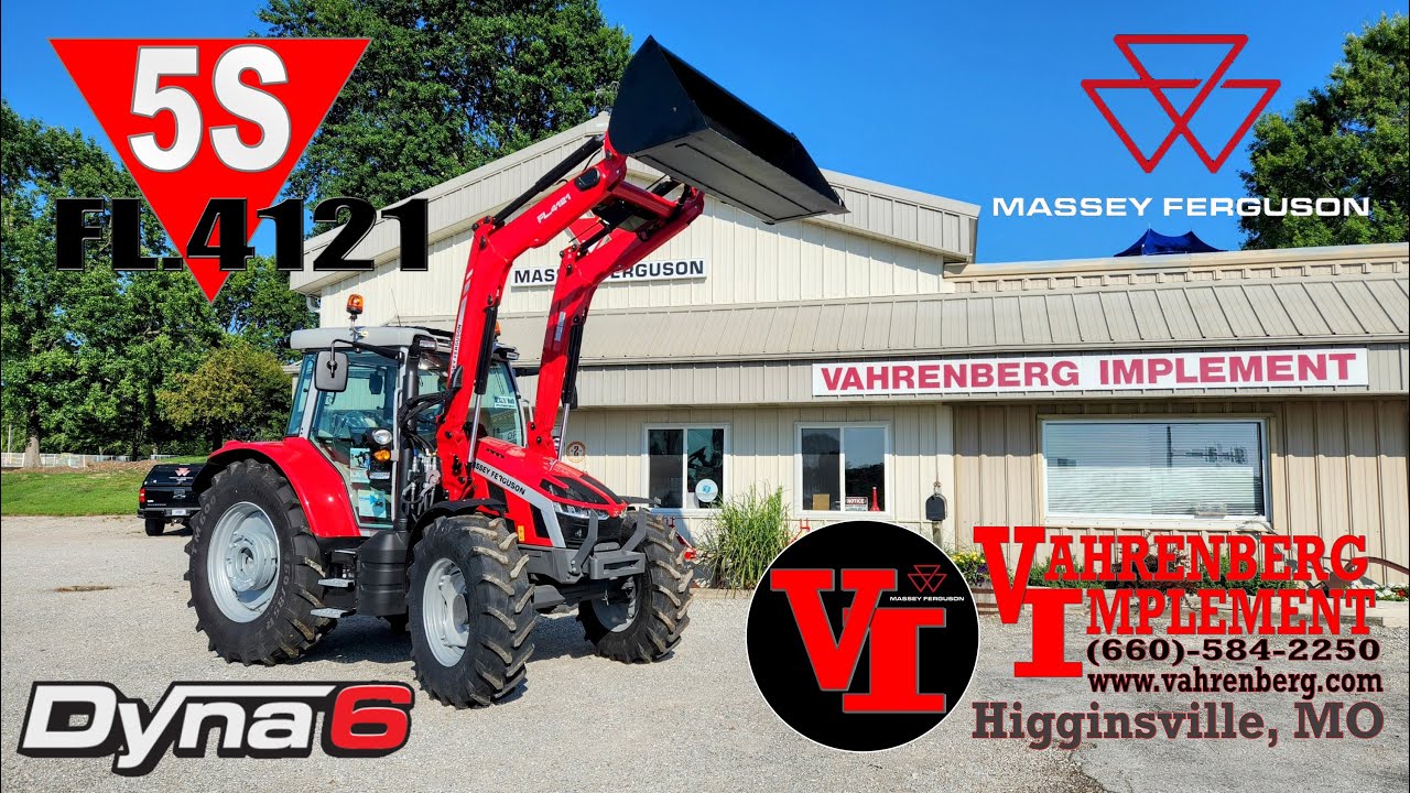 ULTIMATE LOADER TRACTOR: Massey Ferguson 5S.145 Deluxe with FL4121 Self ...