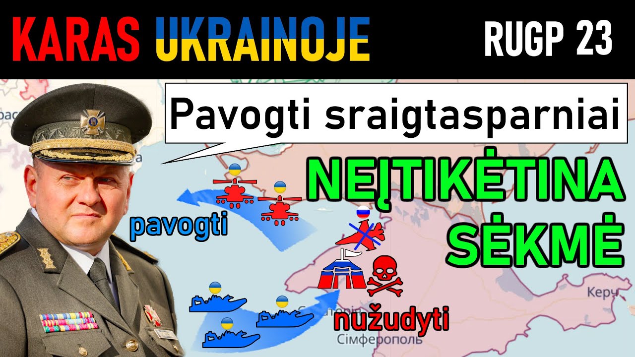 Rugp 23: Beprotiška Jūrinė Operacija. NEGYVAS "WAGNER" VADAS. Pavogti ...