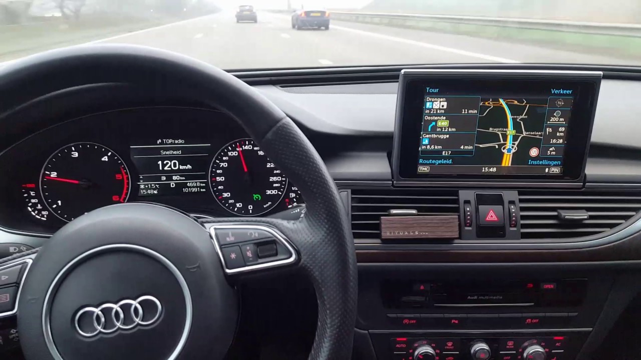 Audi A6 4G non facelift RMC retrofitted to MIB2 fully working - YouTube