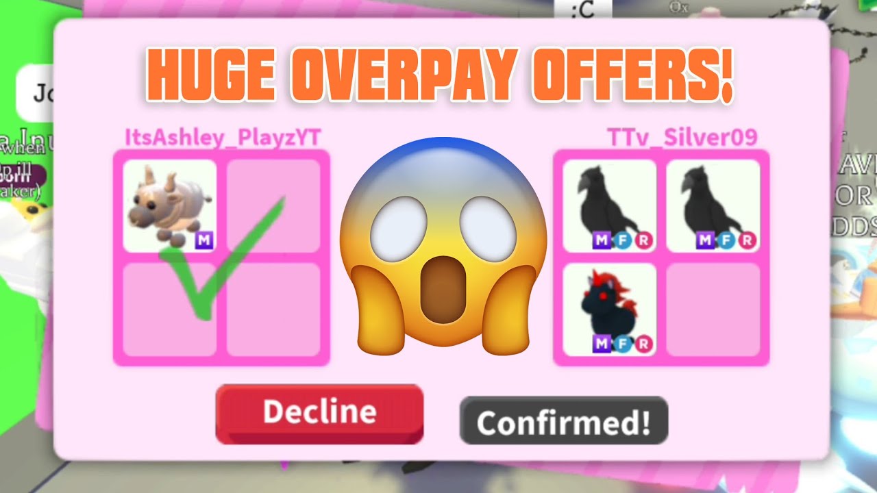 Trading NO Potion MEGA NEON METAL OX in Rich Adopt me Servers ...