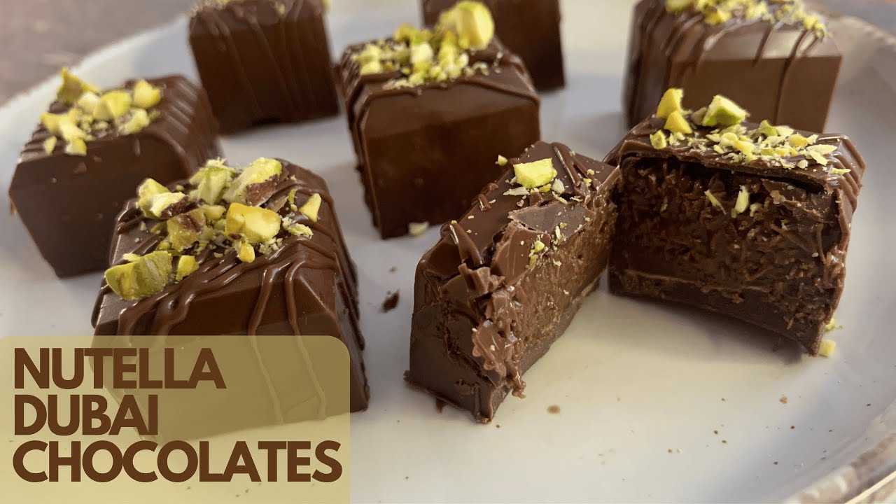 How To Make Nutella Dubai Chocolates - YouTube